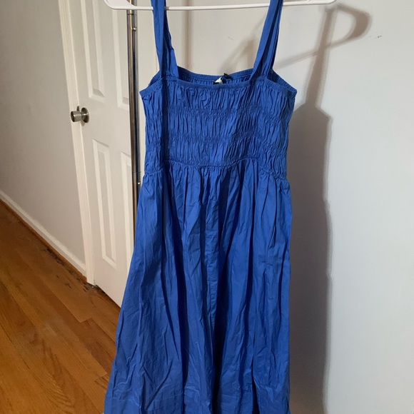 Pinch | Dresses | Wide Strap Midi Dress In Royal Blue | Poshmark